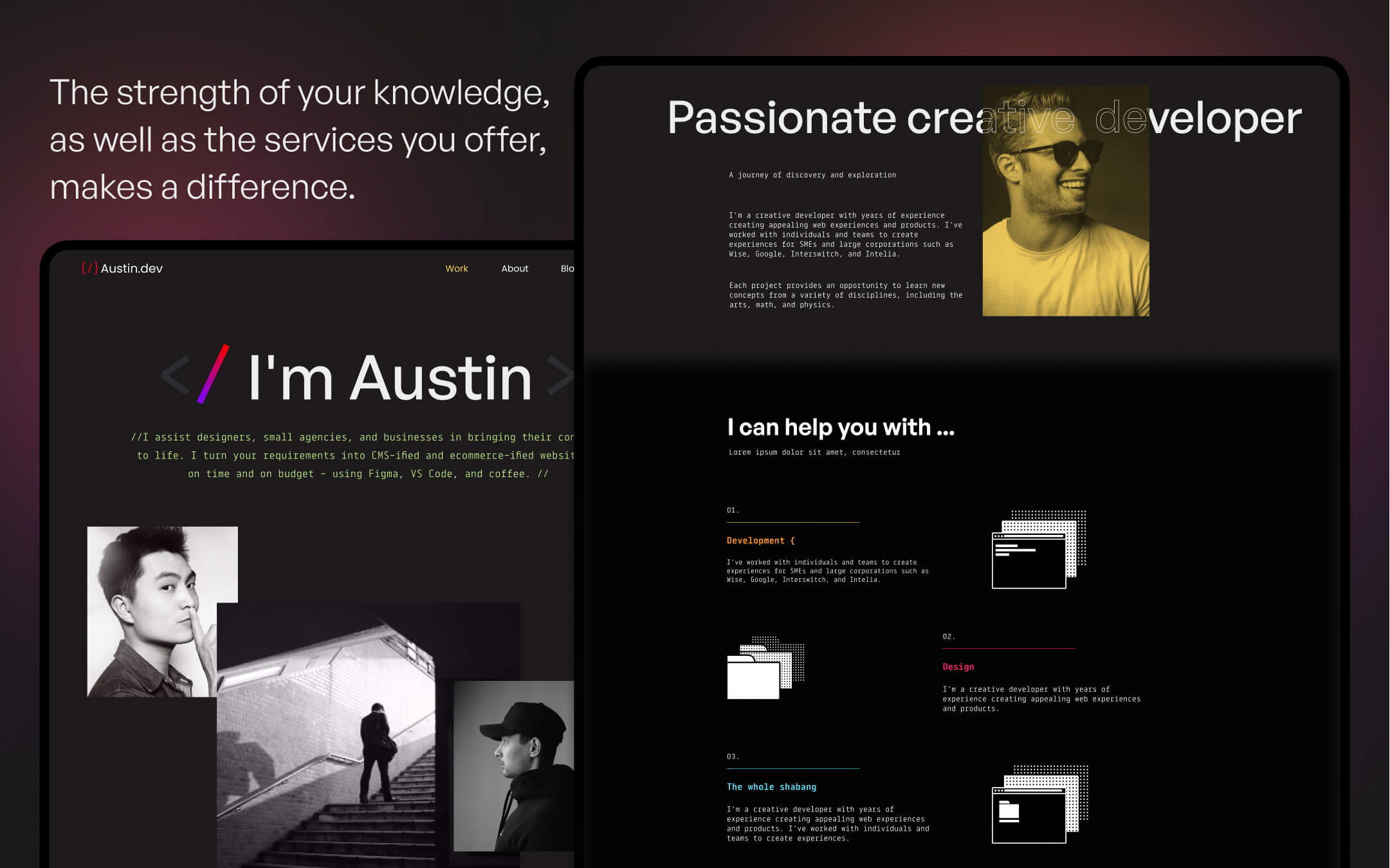 Austin - Portfolio Webflow Template | Wedoflow